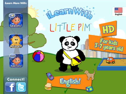 I Learn with Little Pim_ inglés1 - Aplicaciones para niños
